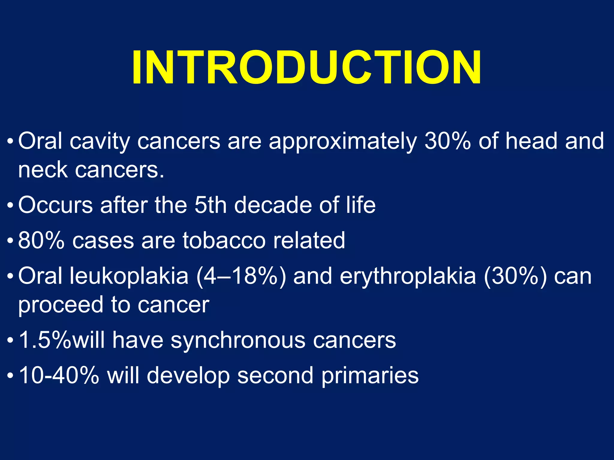 Role of radiotherapy and chemotherapy in oral cavity cancer | PPTX