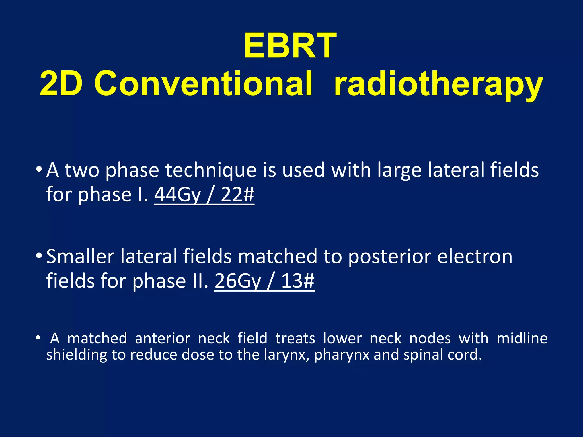 Role of radiotherapy and chemotherapy in oral cavity cancer | PPTX