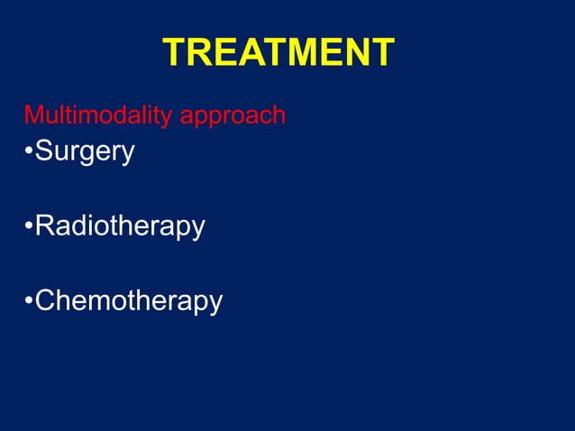 Role of radiotherapy and chemotherapy in oral cavity cancer | PPTX ...