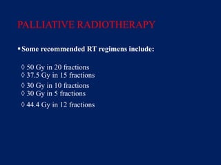 Role of radiotherapy and chemotherapy in oral cavity cancer | PPT
