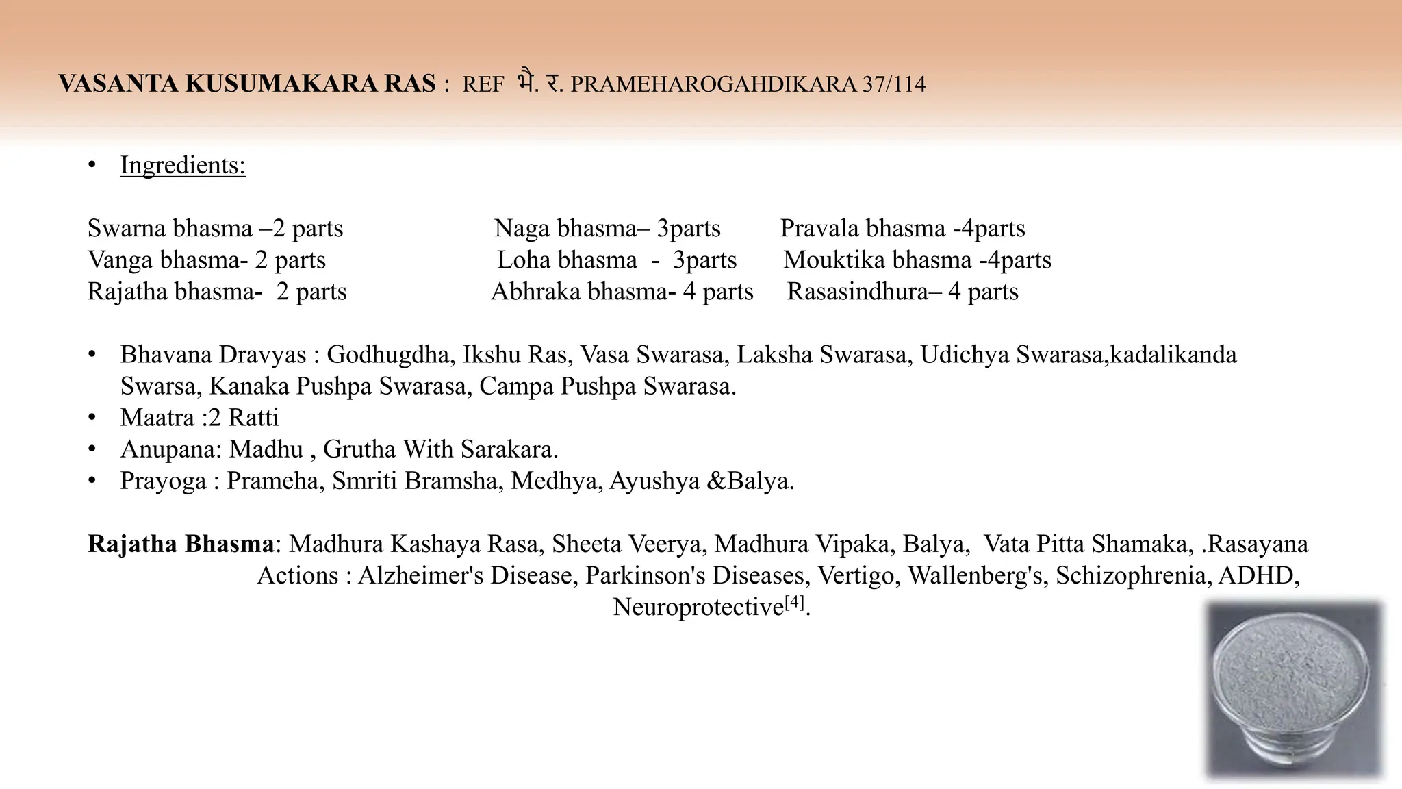 ROLE OF RASAOUSHADIS IN MANAGEMENT OF NEUROLOGICAL DISORDERS.pptx