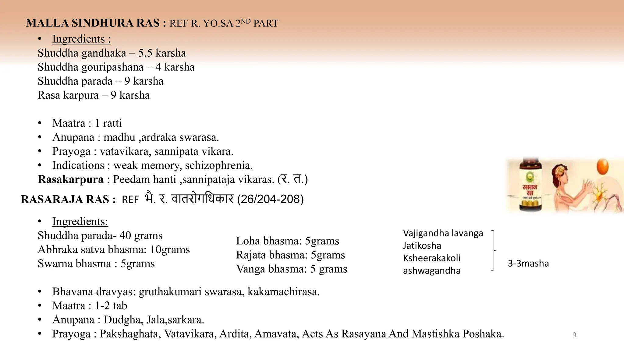 ROLE OF RASAOUSHADIS IN MANAGEMENT OF NEUROLOGICAL DISORDERS.pptx