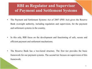 Role of rbi as a regulator | PPTX