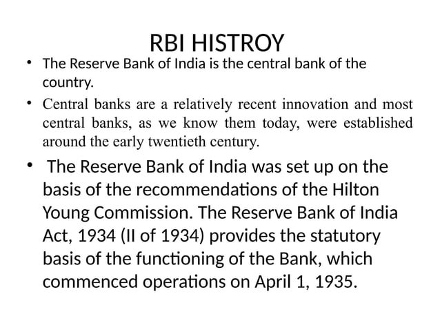 ROLE OF RBI AS A REGULATOR OF INDIAN.pptx