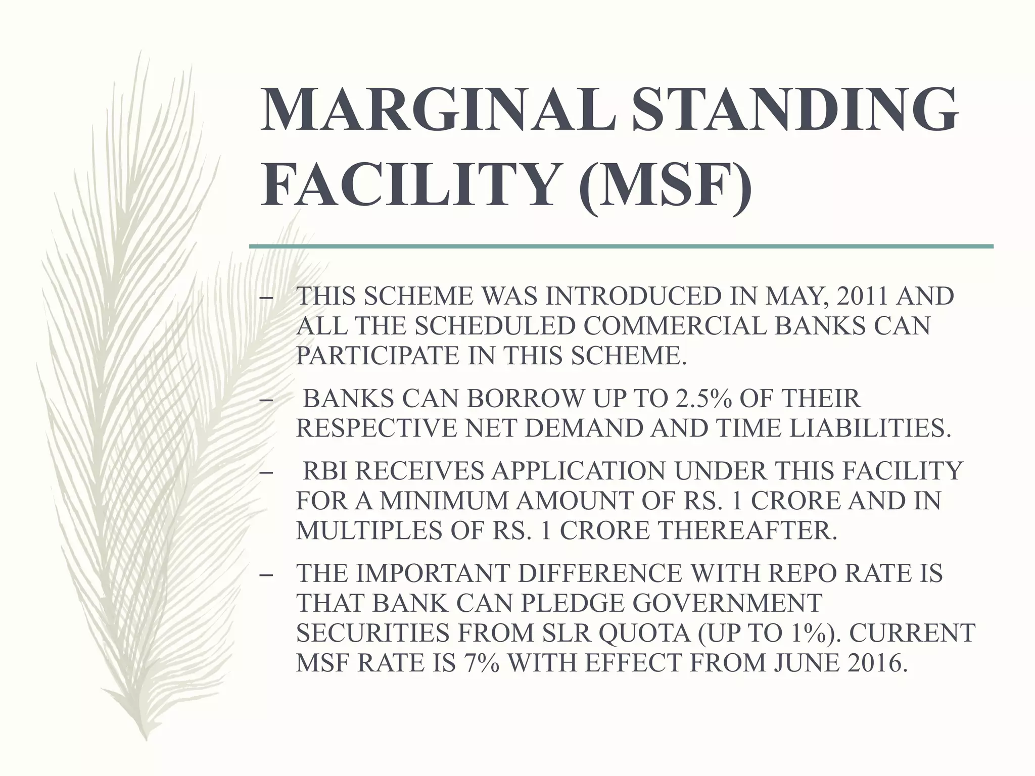Role of rbi in controlling money supply in india | PPTX