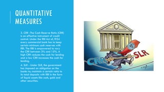 Role of RBI in credit control | PDF