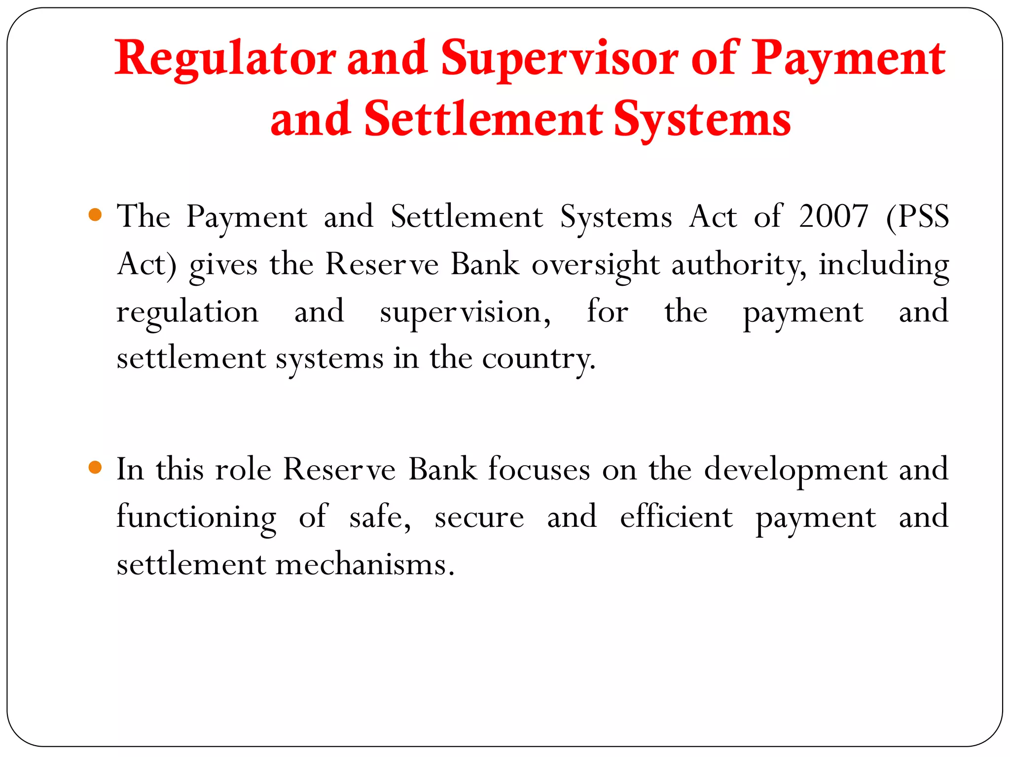 Role of rbi in indian economy | PDF