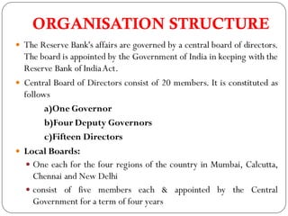 Role of rbi in indian economy | PDF