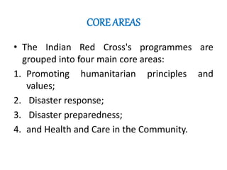 Role of red cross in disaster management | PPTX