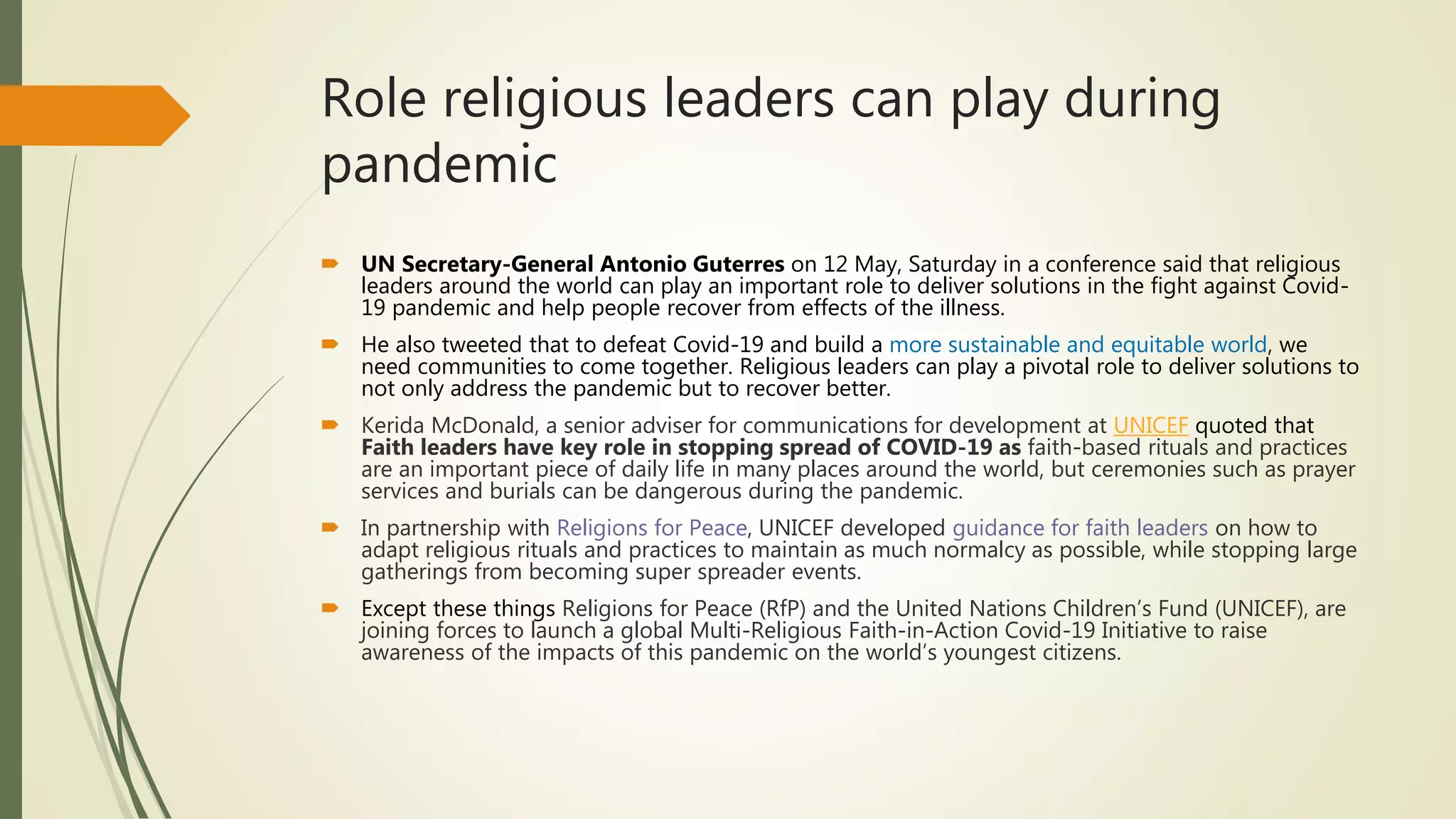 Role of religious communication during pandemic covid-19 | PPTX