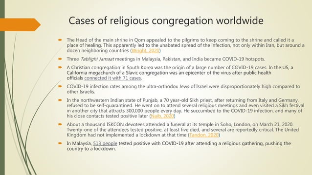 Role of religious communication during pandemic covid-19 | PPT