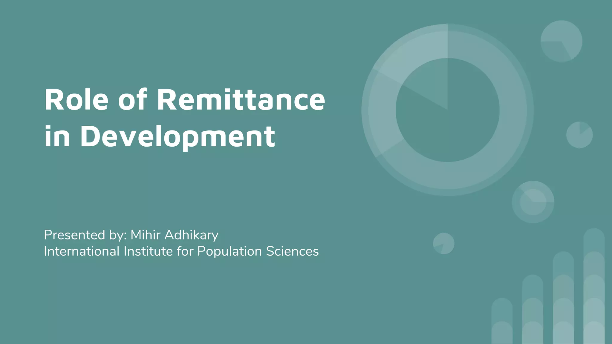 Role of remittance in development | PPTX