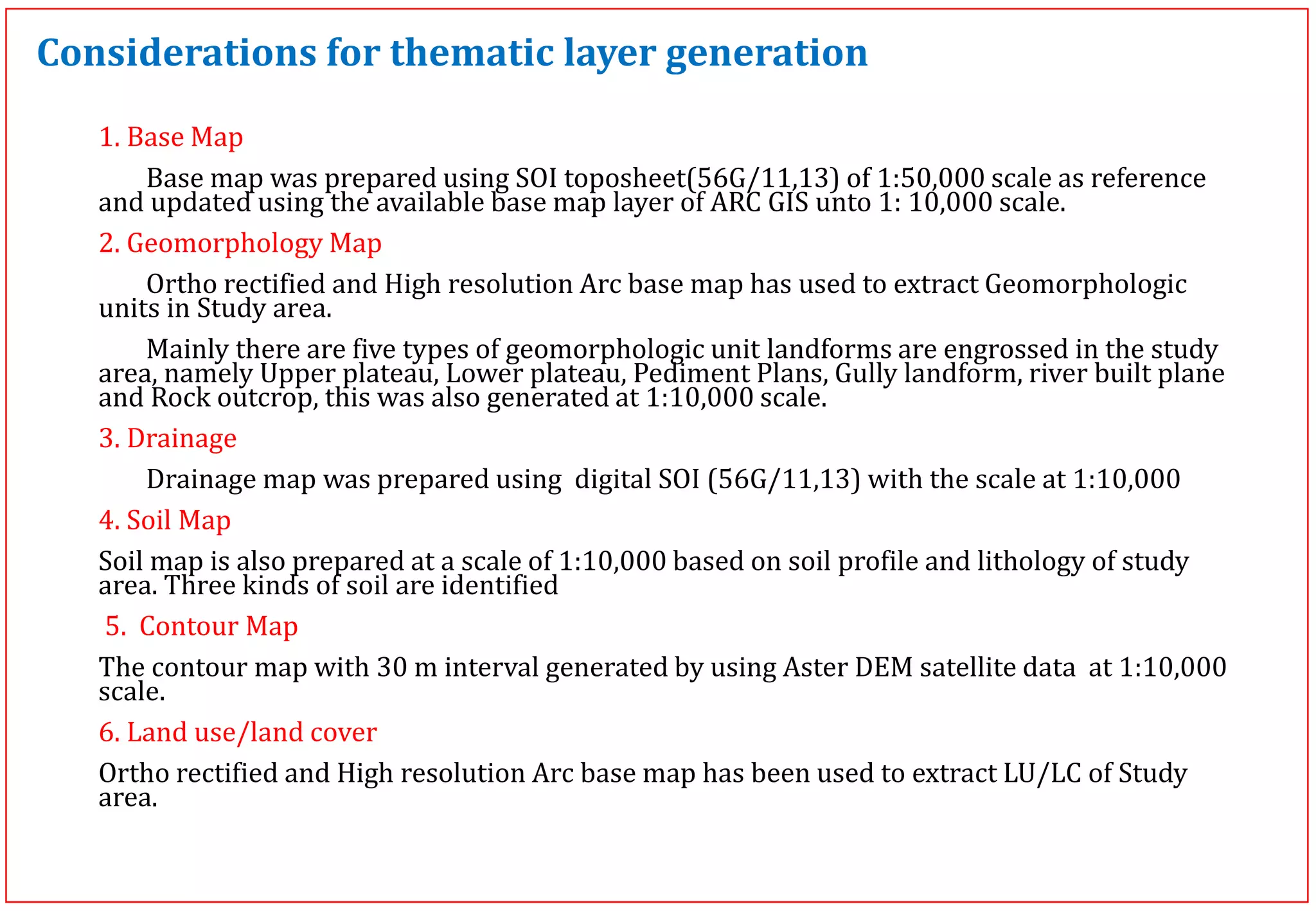 Role of remote sensing and gis in infrastructural plan and identifying ...