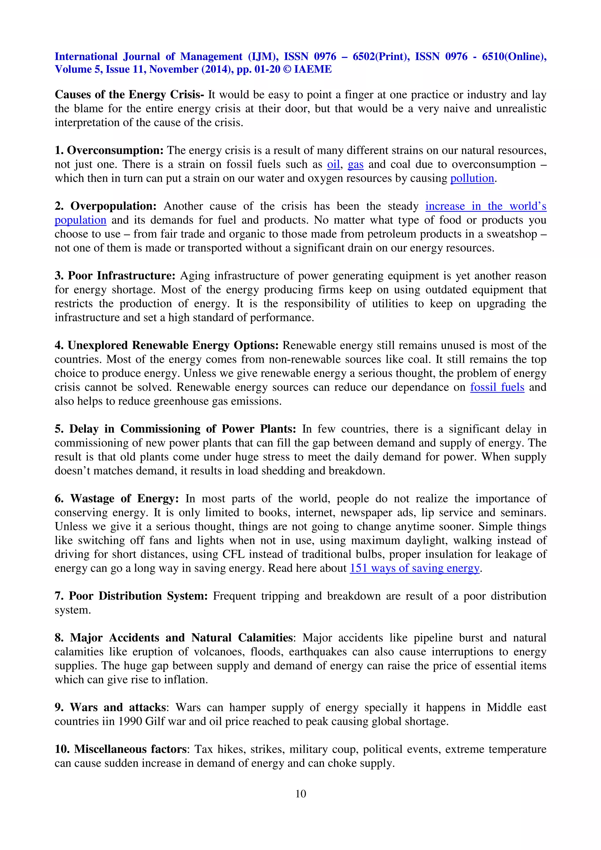 Role of renewables in energy mix in perspective of indian energy ...