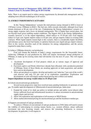 Role of renewables in energy mix in perspective of indian energy ...