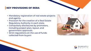 Role of RERA in Real Estate Market | RERA Explained | PPT