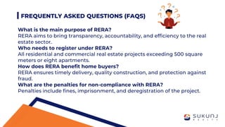 Role of RERA in Real Estate Market | RERA Explained | PPT