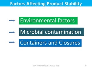Role of Retail Pharmacist for Product Stability.ppt