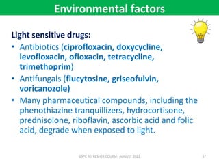 Role of Retail Pharmacist for Product Stability.ppt