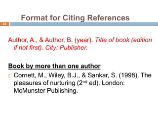 Role of review of literature in research process | PPTX