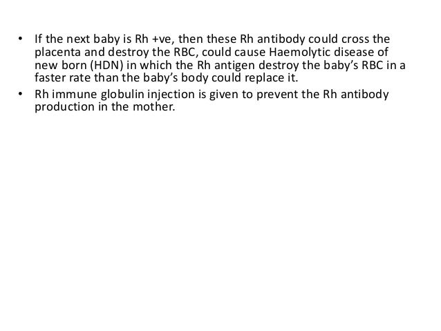 Rh factor - Role in pregnancy | PPTX