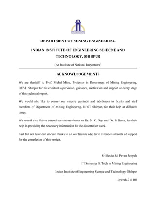 Role of Rock Mechanics in Mining Industry : Applications in Underground Mining | PDF