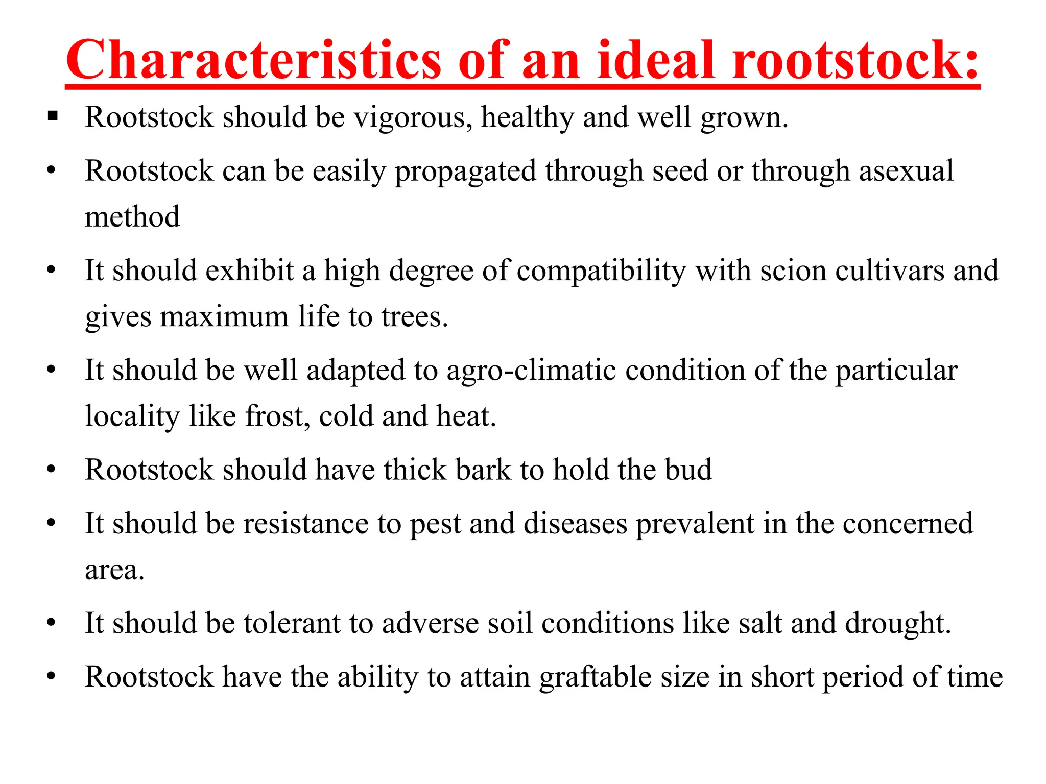 role of rootstock range of different.pptx