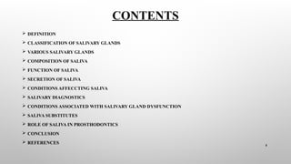Role of Saliva in prosthetic dentistry.pptx