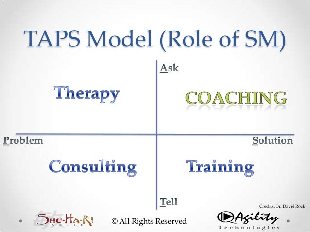 Role of scrum master