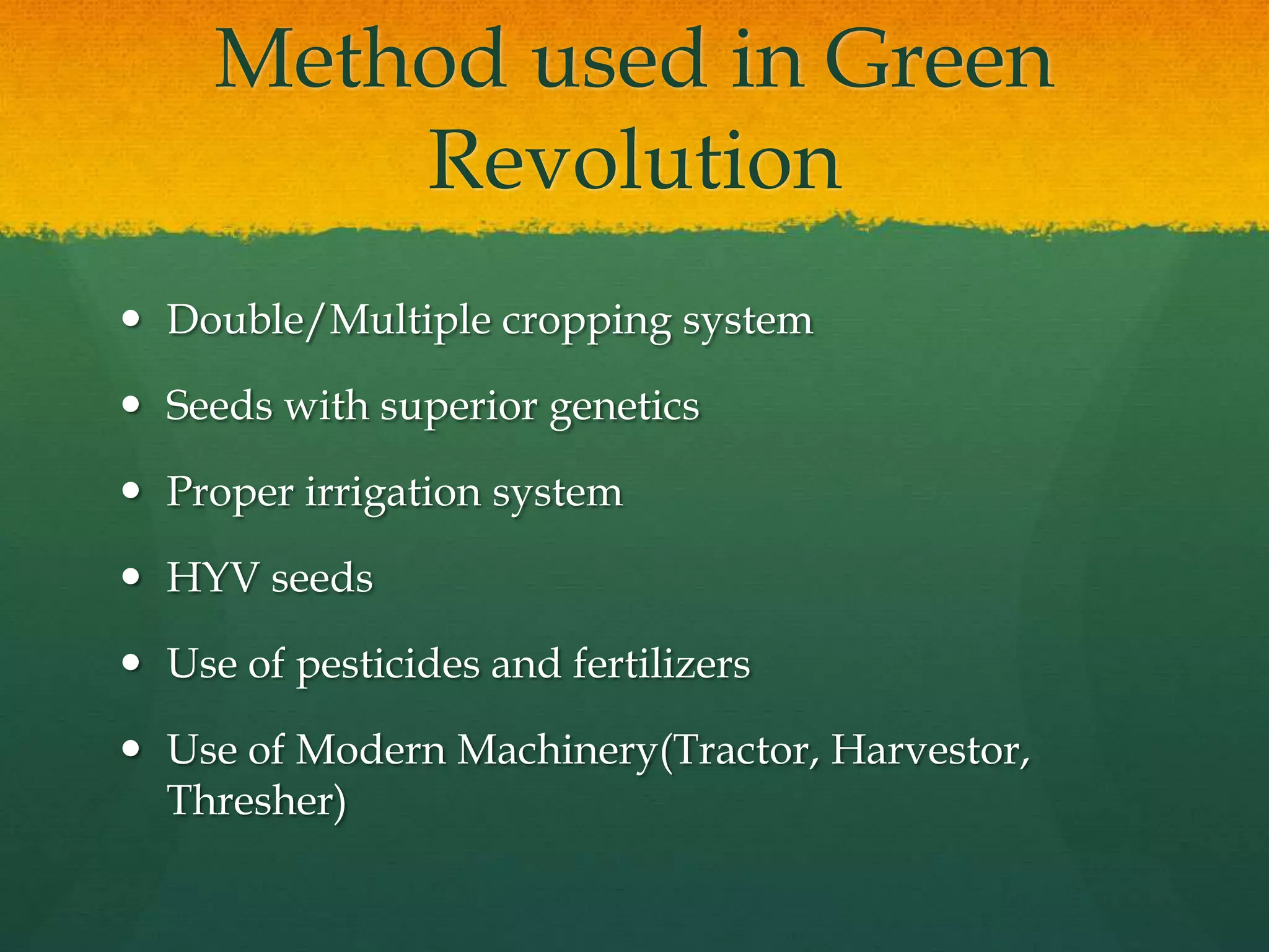 Role of science & technology in rural development in agriculture | PPTX