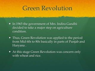 Role of science & technology in rural development in agriculture | PPTX