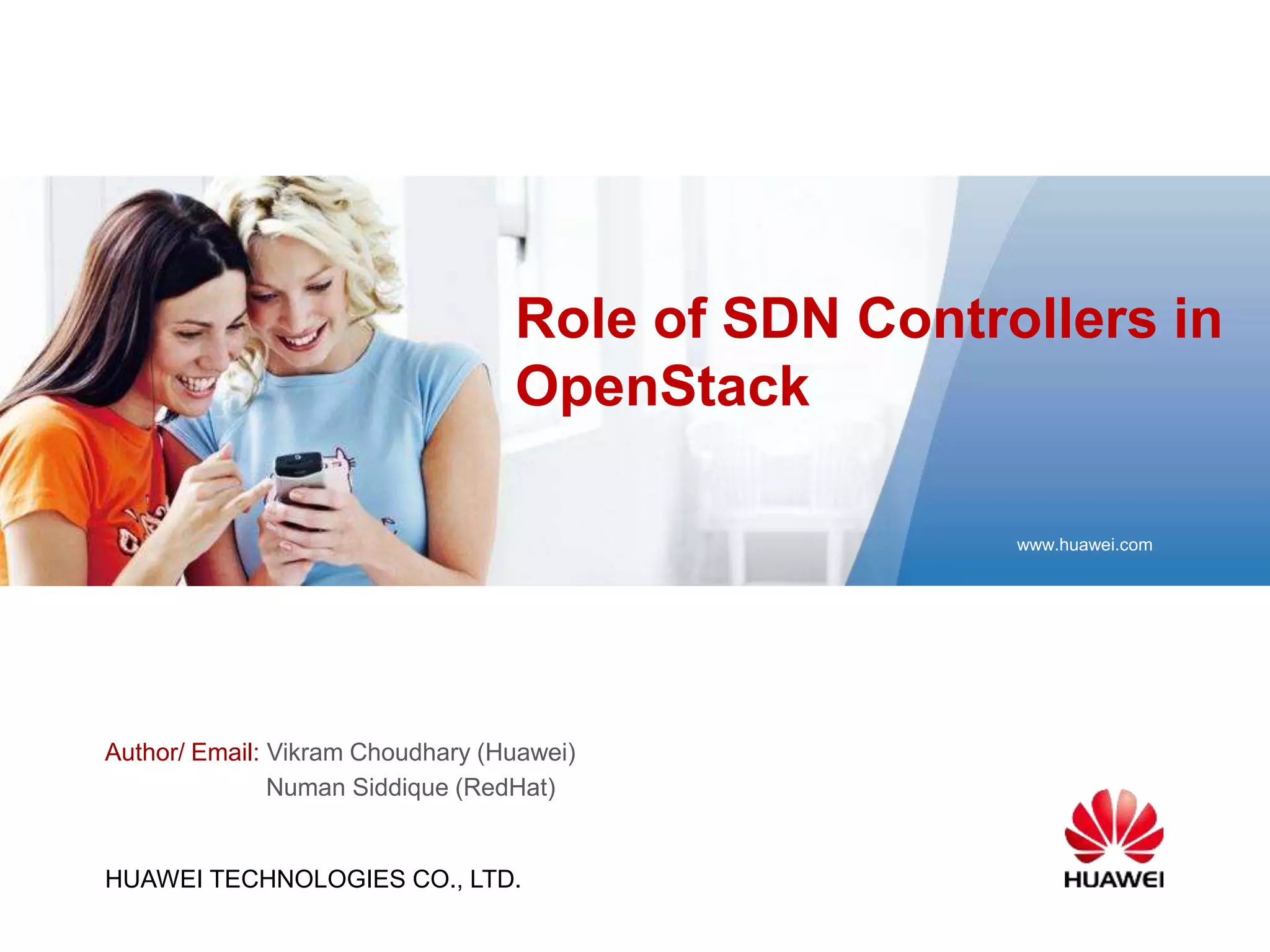 Role of sdn controllers in open stack | PPTX | Operating Systems ...