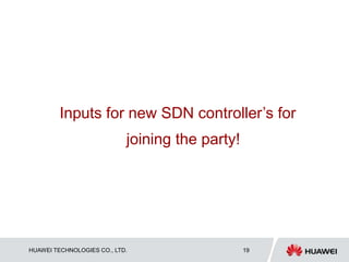 Role of sdn controllers in open stack | PPT