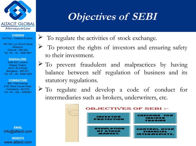 Role of sebi in market management and corporate governance | PPT