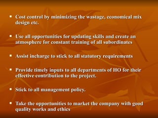 Role Of Second Manager (Ypd) | PPT