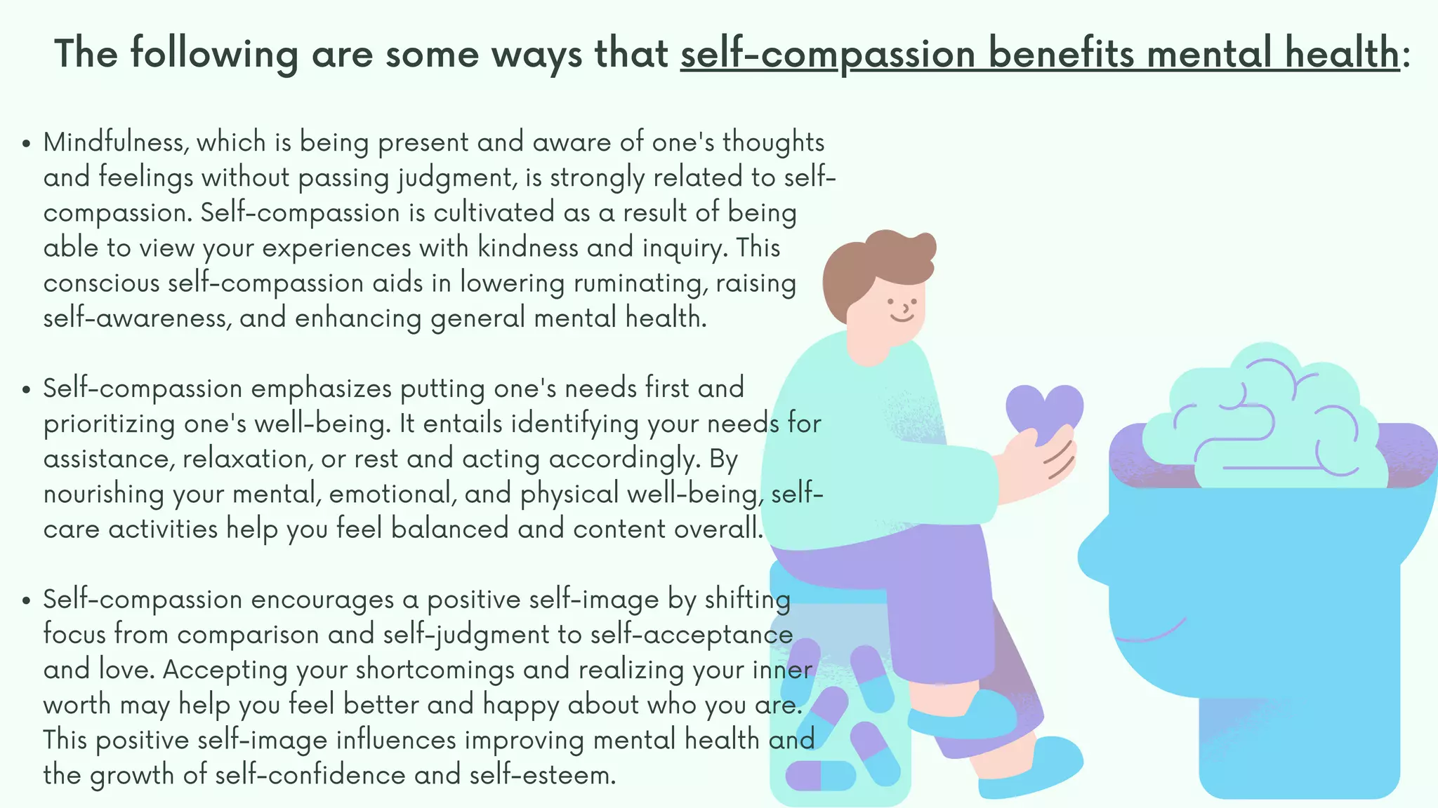Role of Self-compassion in Mental Well-being | Solh Wellness | PDF