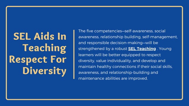 Role of SEL in Creating a Positive Classroom Culture | PPT