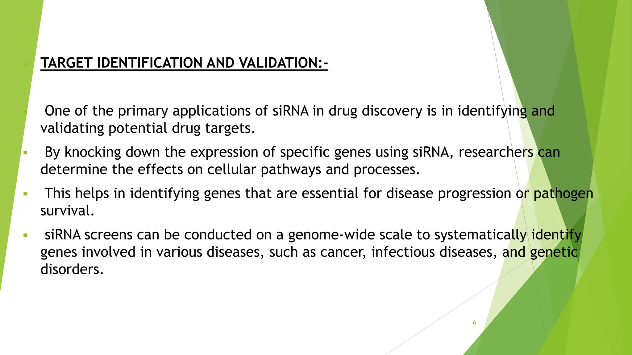 ROLE OF siRNA IN MODERN DRUG DISCOVERY PROCESS (3).pptx