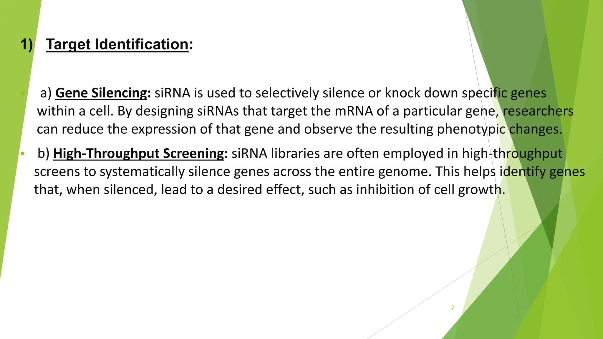 ROLE OF siRNA IN MODERN DRUG DISCOVERY PROCESS (3).pptx