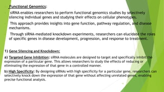 ROLE OF siRNA IN MODERN DRUG DISCOVERY PROCESS (3).pptx