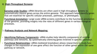 ROLE OF siRNA IN MODERN DRUG DISCOVERY PROCESS (3).pptx