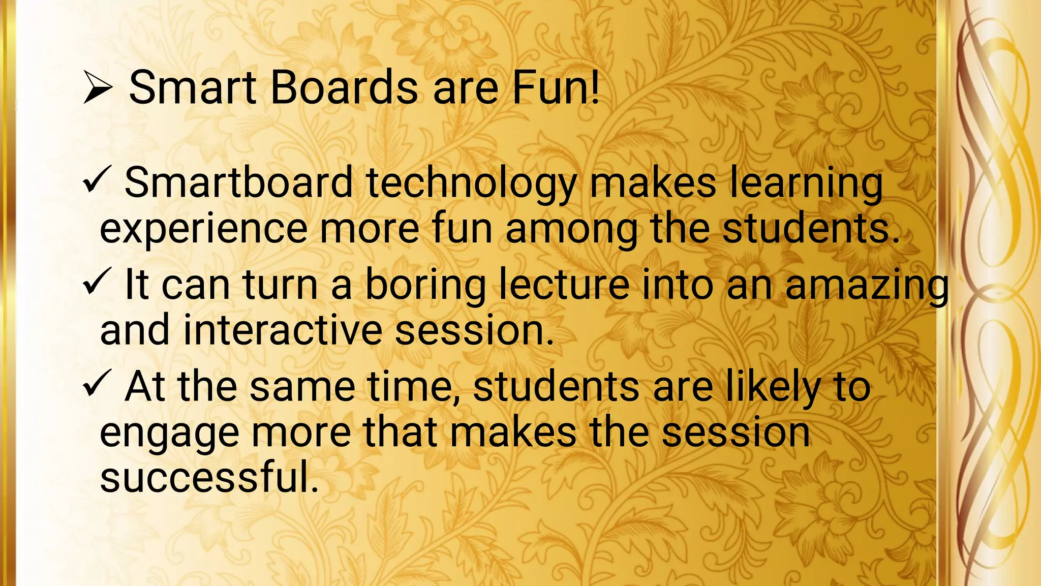 Role of smartboard | PPT