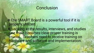 Role of smartboard | PDF