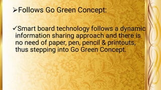 Role of smartboard | PPT