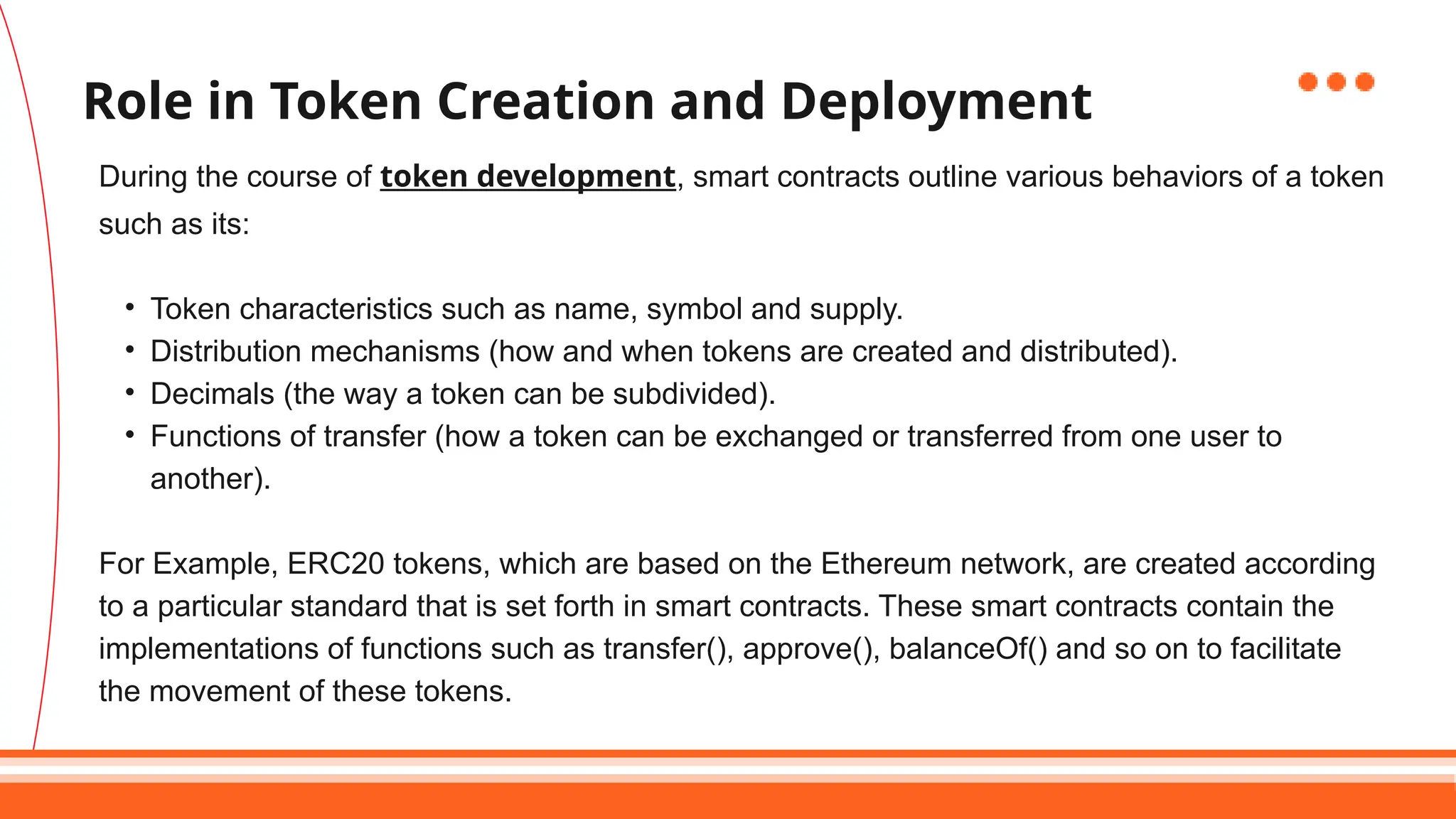 Role of Smart Contracts in Token Development .pptx