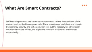 Role of Smart Contracts in Token Development .pptx