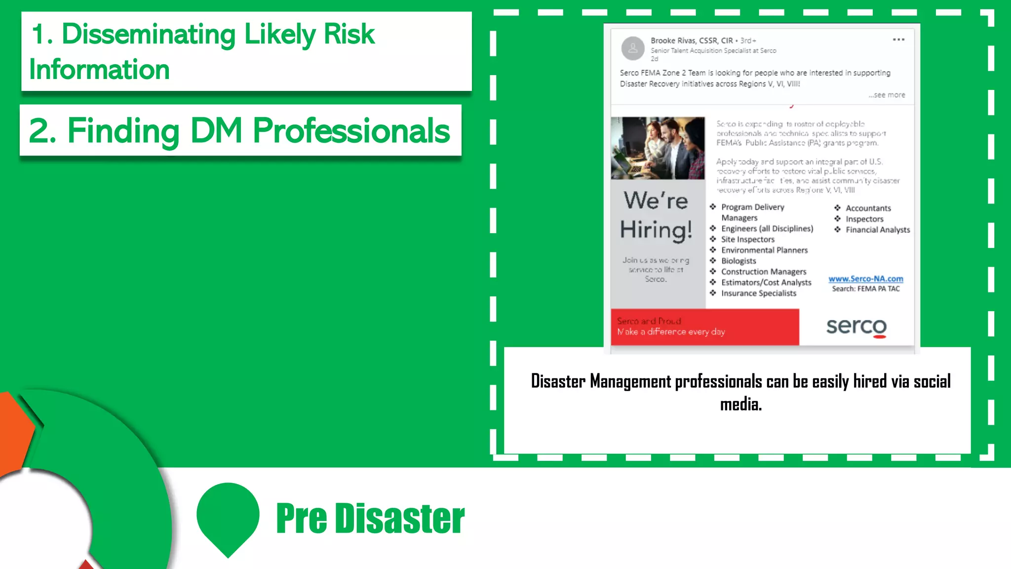 Role of social media in disaster management | PDF