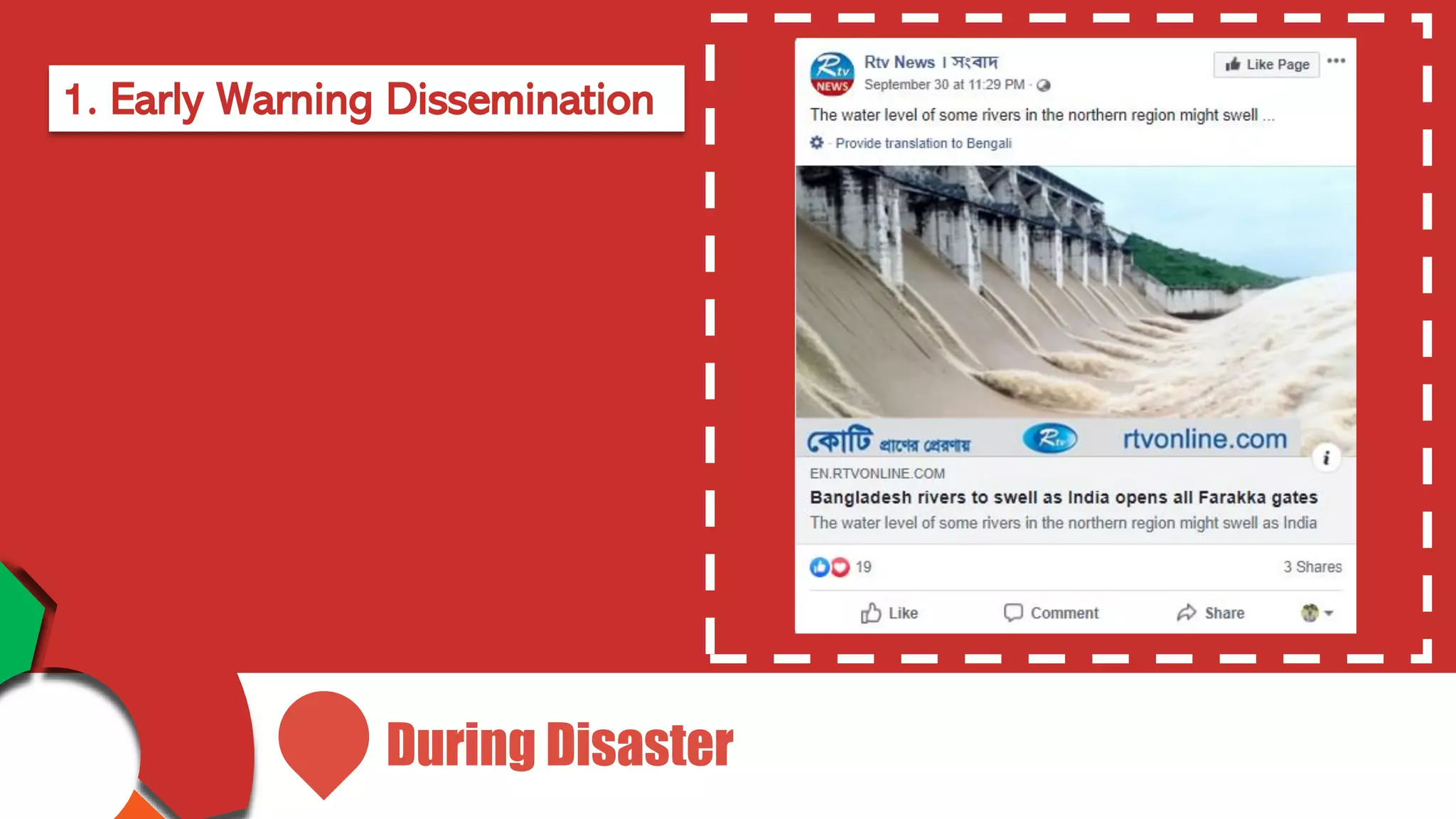 Role of social media in disaster management | PDF