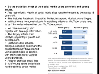 Role of social media in education | PPTX