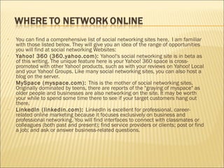 Role of Social Networking in Marketing | PPT